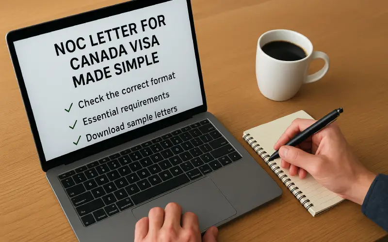 NOC Letter for Canada Visa: Format, Requirements & Samples